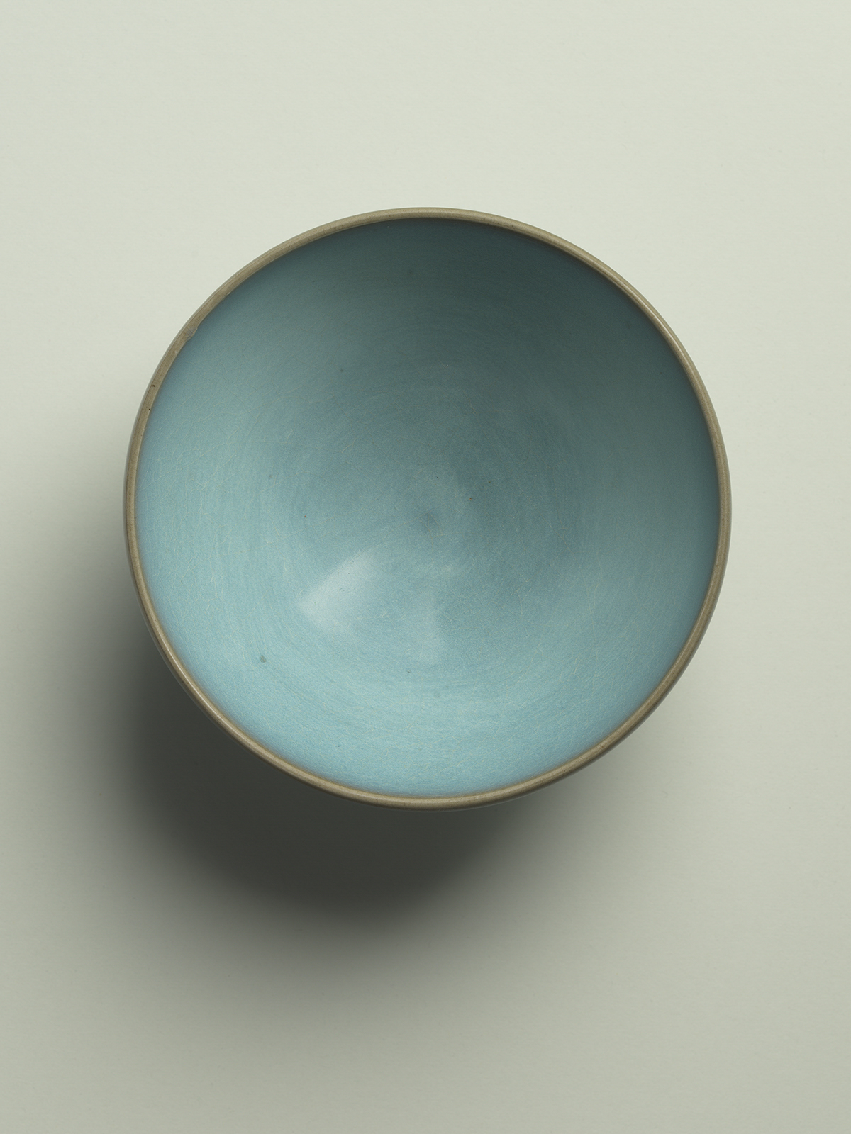 6. ‘Sky-blue’ glazed stoneware bowl | objects | Eskenazi Exhibition
